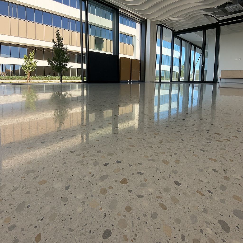 Solid Color Epoxy Flooring