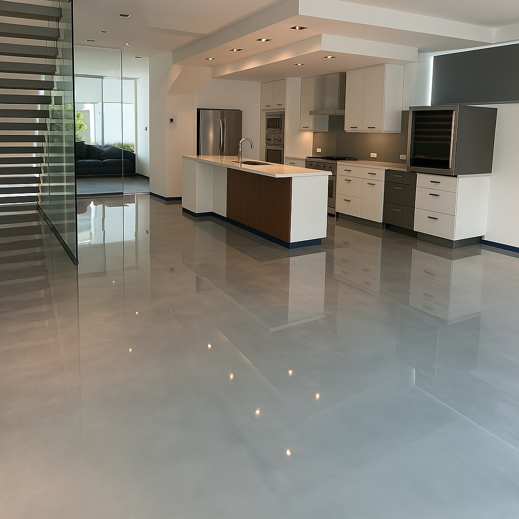 Completed Epoxy Floor Project